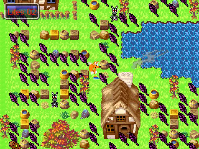 Fox Pac Quest - скачать или играть онлайн - RPG Maker Union