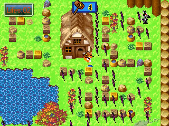 Fox Pac Quest - скачать или играть онлайн - RPG Maker Union