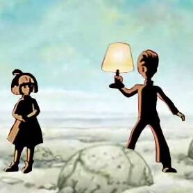 Girl, her brother and his lamp - скачать - RPG Maker Union